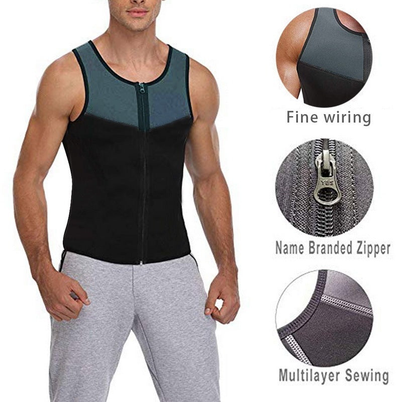 Neoprene Sauna Vest – Sweat Body Shaper for Workout & Weight Loss ...